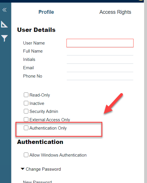 IMOS - How to create a TEST-ONLY User