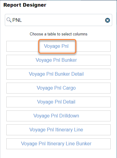 IMOS - Voyage P&L Reporting