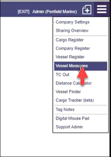 VMS - How do I check Vessel Messages for unassigned legs?
