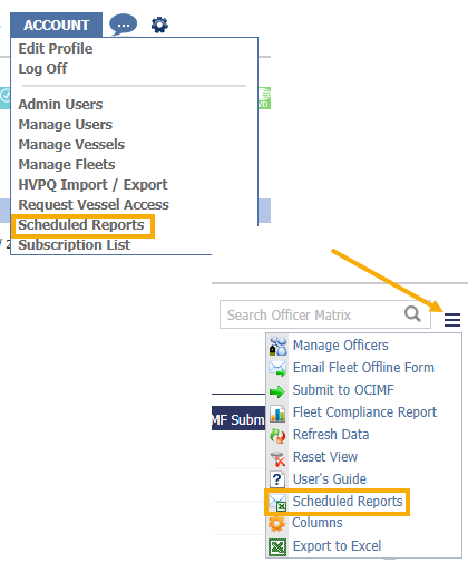 Q88 - Officer Matrix Scheduled Reports/Notifications