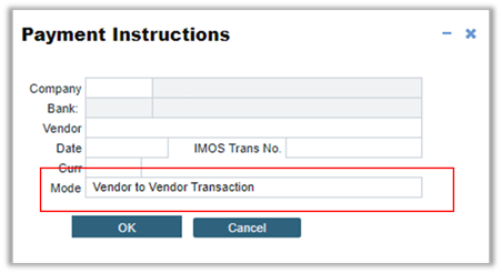IMOS - Third-Party Payments