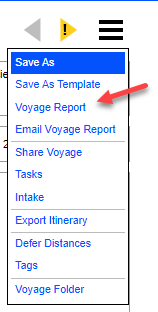 VMS - Voyage Reports