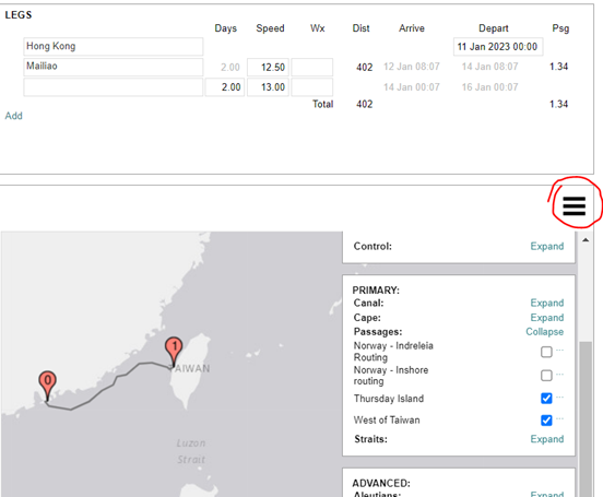 VMS - Maps: Routing and Weather