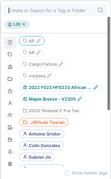 Collaborative Tools - Tags