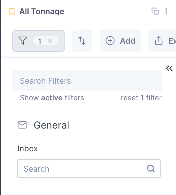 Orders - Funnel Filters