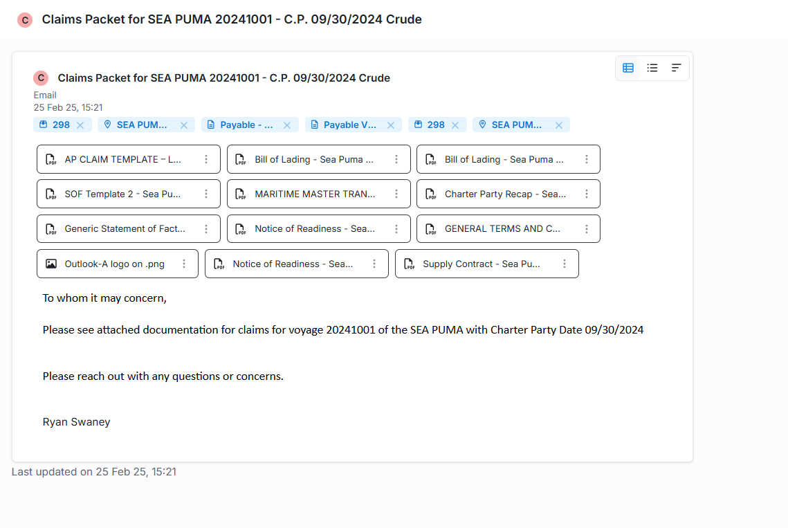 IMOS X - Claims CoCaptain