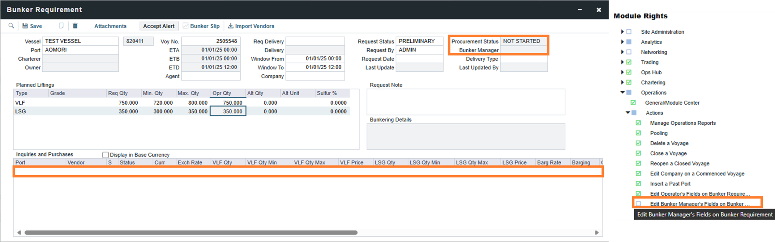 FAQ – Bunker Requirement – Troubleshooting Locked “Request Status” and ...