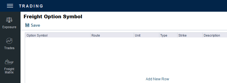 IMOS - Freight, Bunker, and Commodity Option Symbols