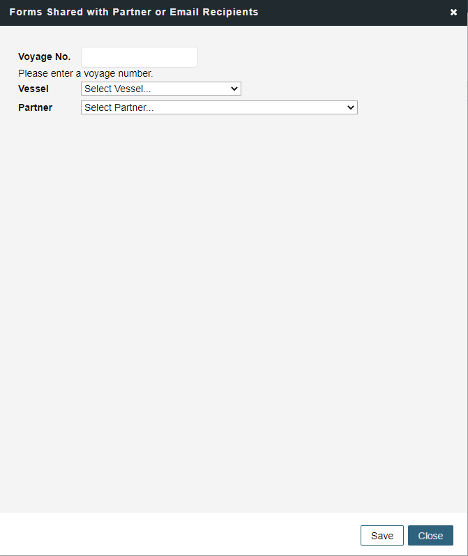 Why can't the port agent see the Forms link, such as Port Disbursements ...