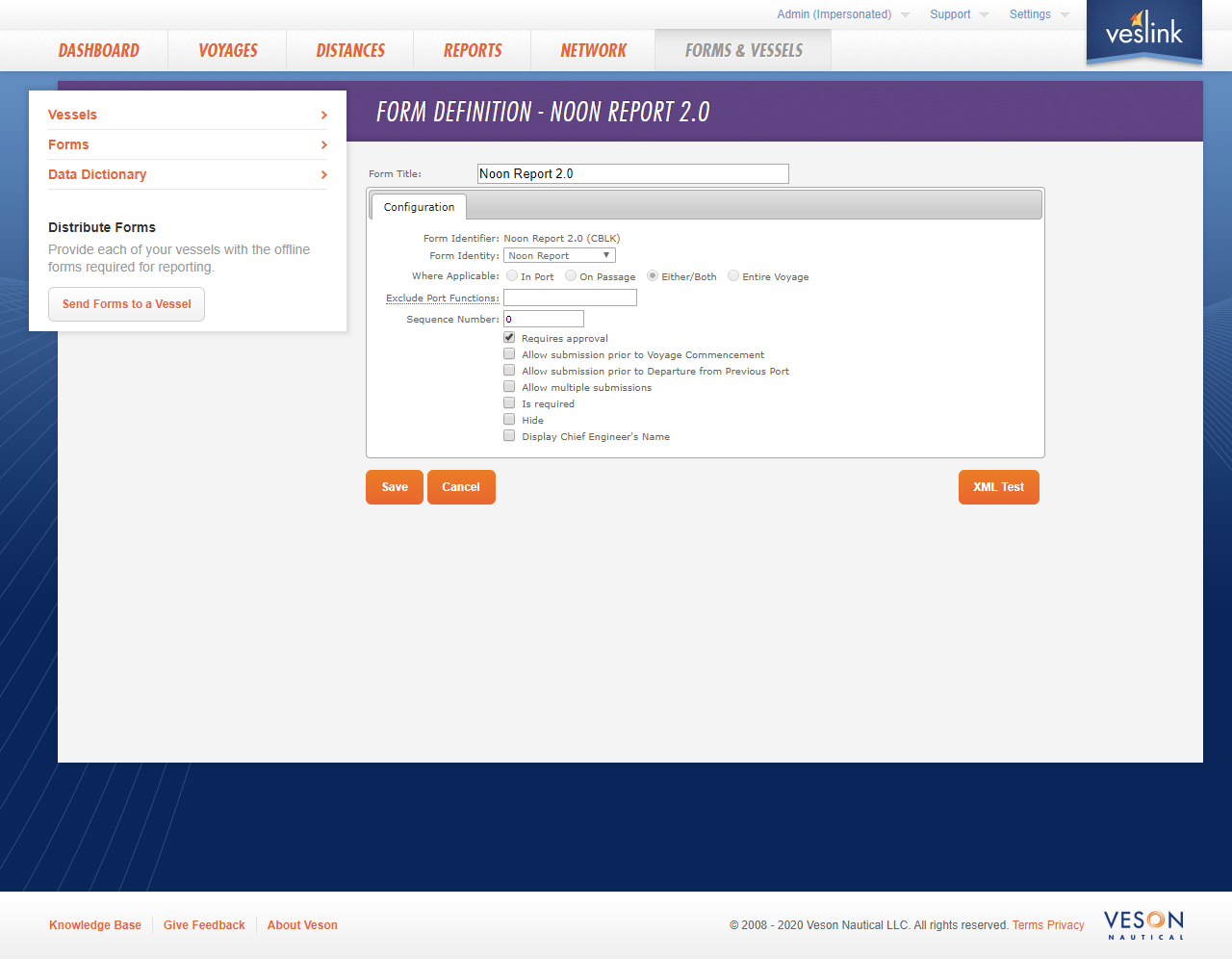 Veslink - Designing Forms