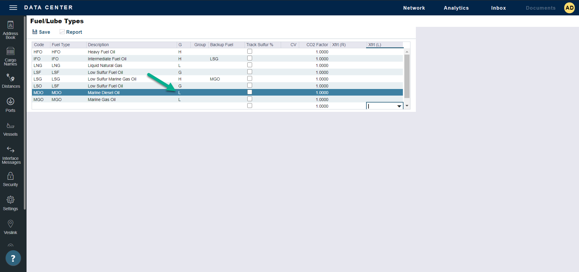 IMOS - Creating a Fuel Zone Set